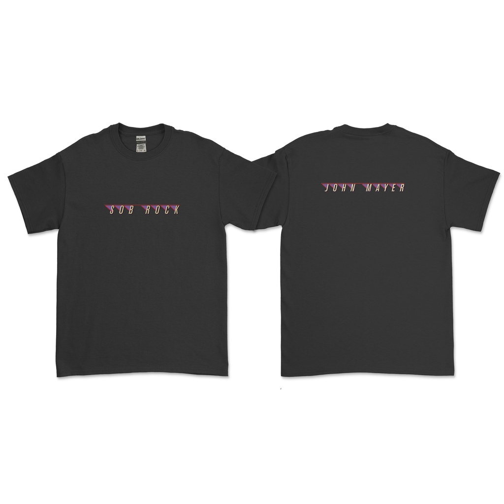 JOHN MAYER - SOB ROCK FONT T-SHIRT (FRONT BACK) | Shopee Malaysia