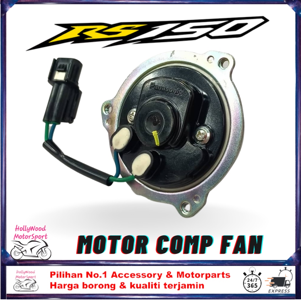 HONDA RS150 MOTOR COMP RADIATOR FAN READY STOCK 1PC ORIGINAL SPARE PART ...