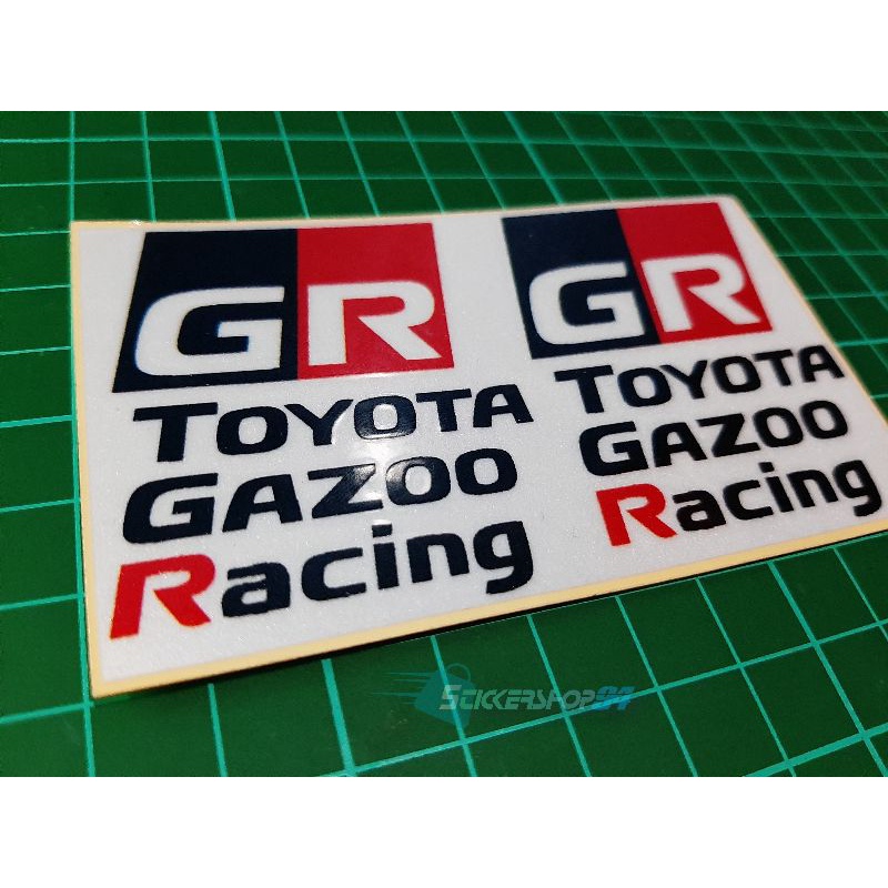 Toyota GR gazoo racing Sticker | Shopee Malaysia