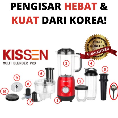 [ORIGINAL PRODUCT WITH WARRANTY] Kissen Multi-functional Blender with ...