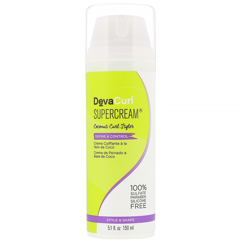 Devacurl Supercream Coconut Curl Styler 5 1 Fl Oz 150 Ml Shopee Malaysia