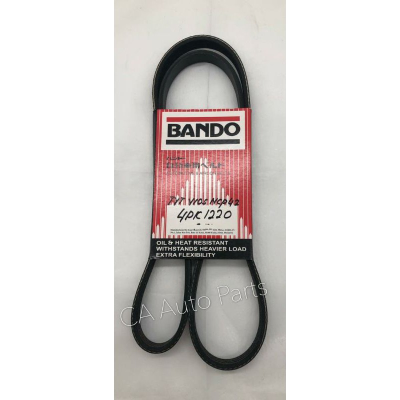 TOYOTA VIOS NCP 93 4PK 1220 BANDO FAN BELT | Shopee Malaysia