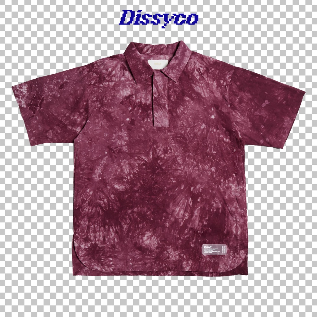 Dissyco Tie Dye Shirt (Red) | Shopee Malaysia
