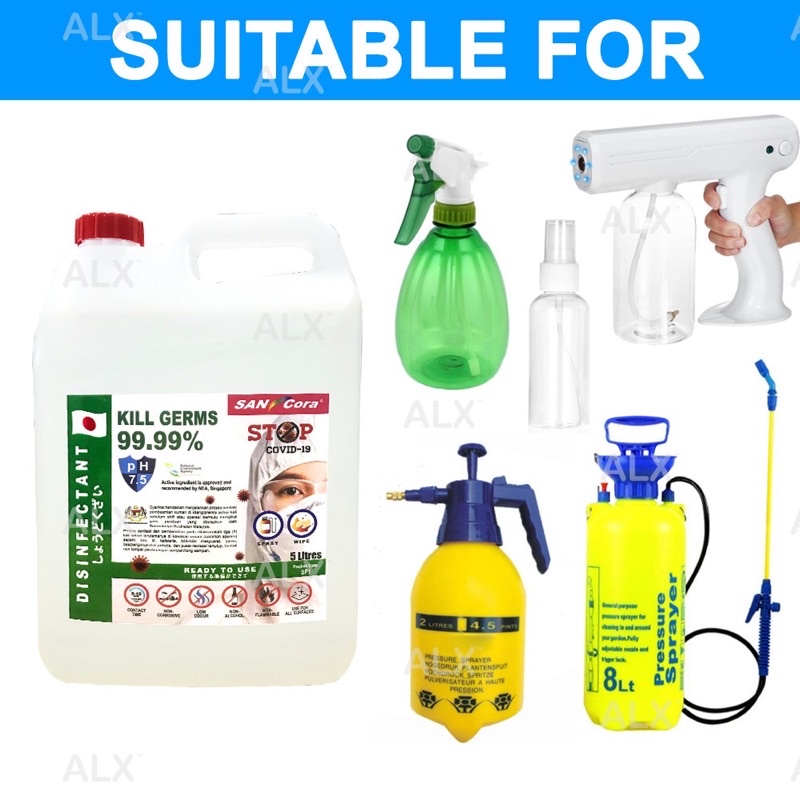 Sancora Disinfectant 99.99% kill germ | Shopee Malaysia
