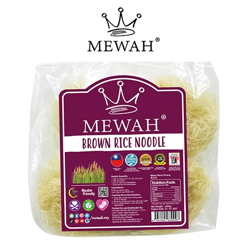 Mewah Brown Rice Noodle 200g | Shopee Malaysia