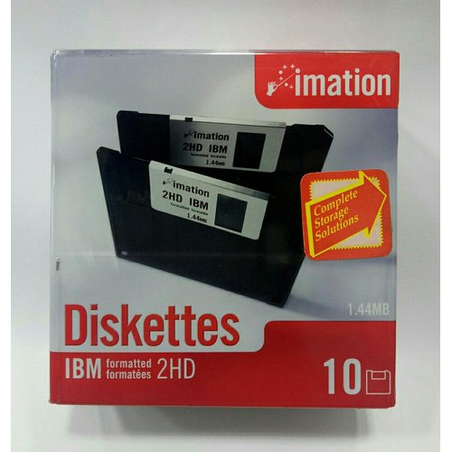 Imation 1.44MB Diskettes 3.5" DS HD 10 Pcs Floppy Disk | Shopee Malaysia