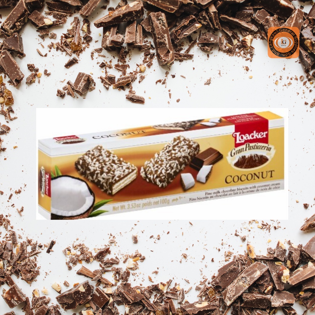 Loacker Gran Pasticceria Coconut 100gm | Shopee Malaysia
