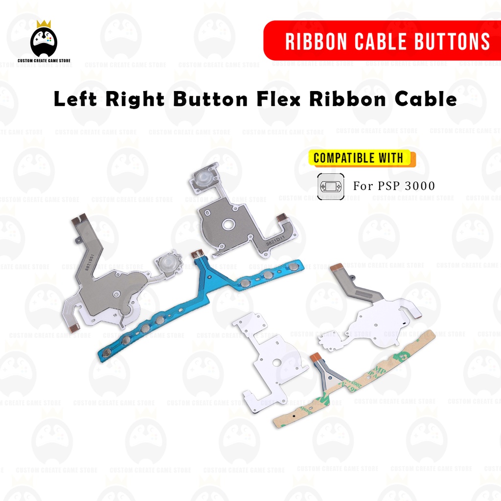 Sony PSP PSP 3000 3006 300x L and R Buttons Flex Ribbon Cable ...
