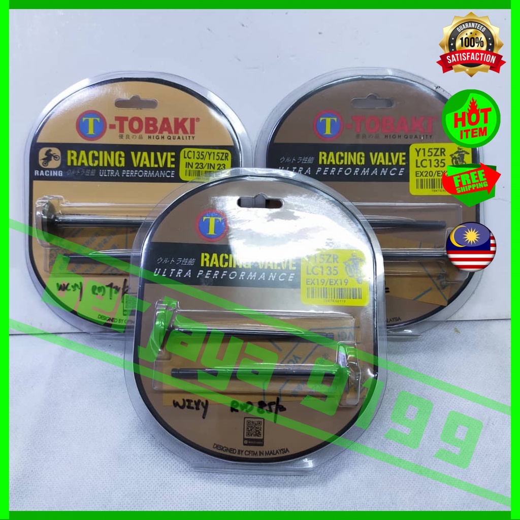 Tobaki Yamaha LC135 LC 135 135LC / Y15ZR Y15 15ZR YSuku Racing Valve ...