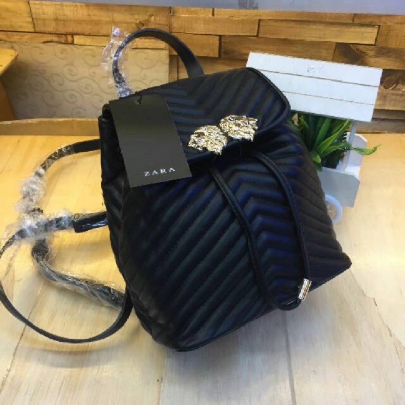 Zara Lion Backpack Zara | Shopee Malaysia