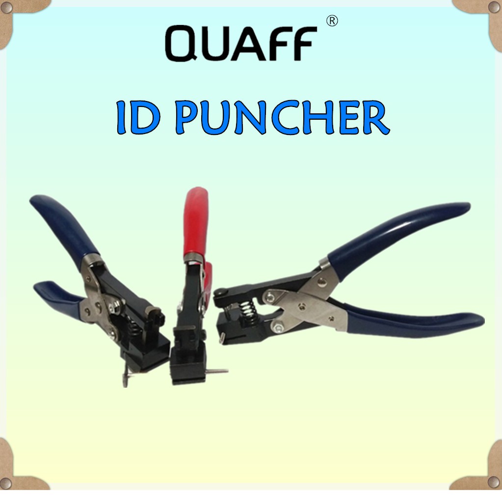 QUAFF ID Puncher (OBLONG/CIRCLE/CORNER) | Shopee Malaysia