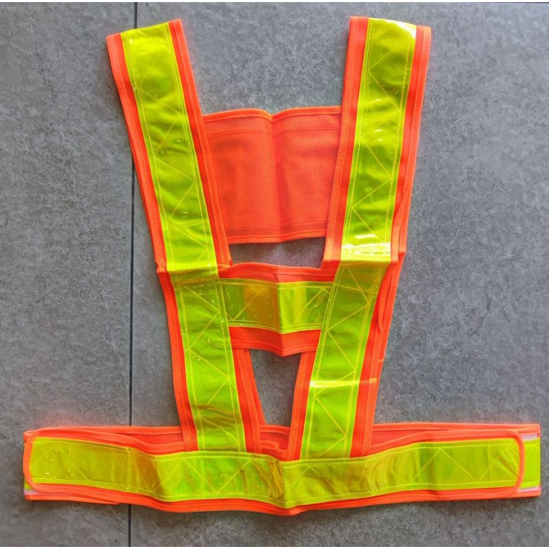 [READY STOCK]Safety vest v-shape high reflective visibility outdoors ...