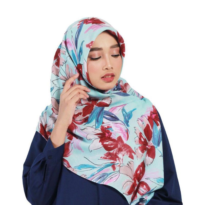 Hijab VEIL RECTANGULAR HIJAB RECTANGULAR HIJAB PLAIN MOTIF ELZATTA ...