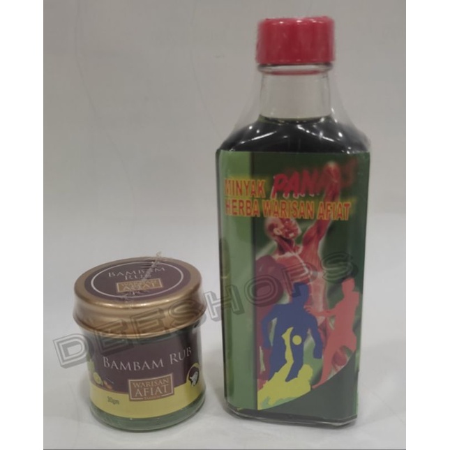 Balm Dan Minyak Panas Herba Warisan Afiat (Combo Set) | Shopee Malaysia