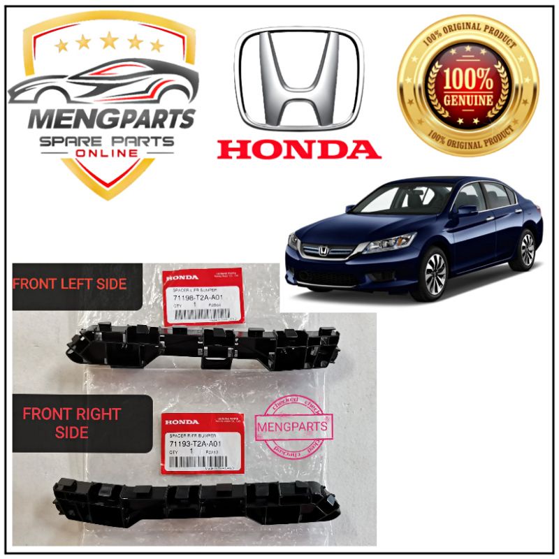 ORIGINAL HONDA ACCORD T2A 2014-2016Y FRONT BUMPER BRACKET / DEPAN ...