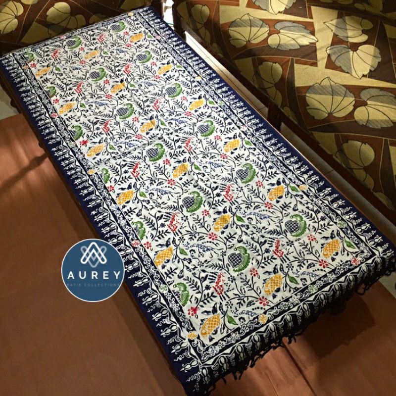 Long Guest Tablecloth Size 50x120cm coletan batik motif | Shopee Malaysia