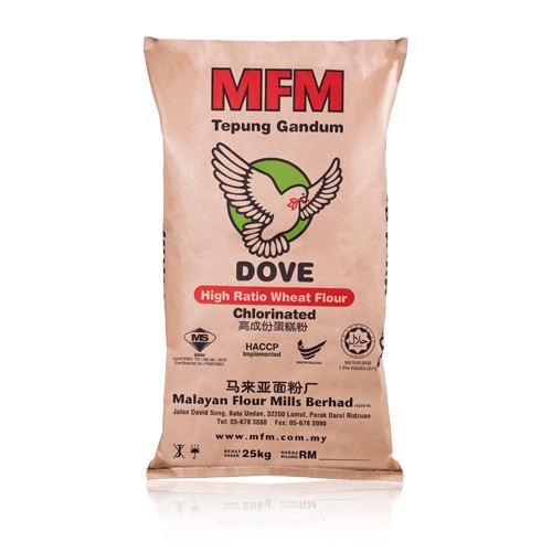 Dove Tepung Kek | Super Fine | Low Protien | Cake Flour | High Ratio ...