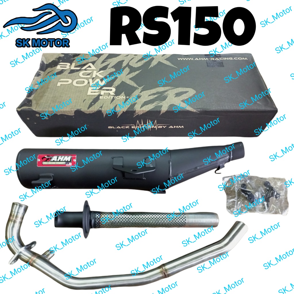 AHM RS150 RS 150 R Racing Exhaust 32mm Max Flow Standard Cutting STD ...