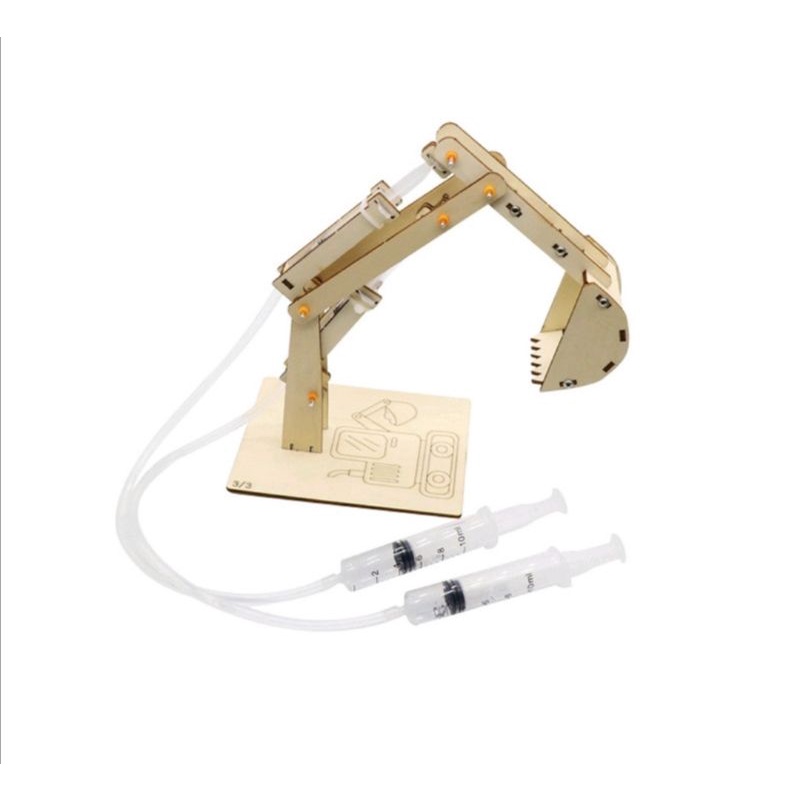 DIY Primary School Science STEM Project | Hydraulic Excavator Kit with ...
