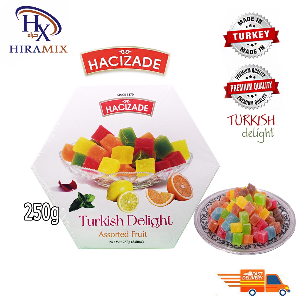 Turkish Delights Lokum Sedap Manisan Dari Turki | Turkish Sweet (16 ...