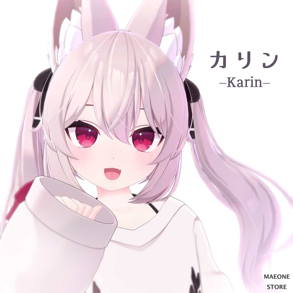 [MAEONE] VRCHAT KARIN [カリン] BOOTH AVATAR | UNITY3D & VRCSDK3 | Shopee ...