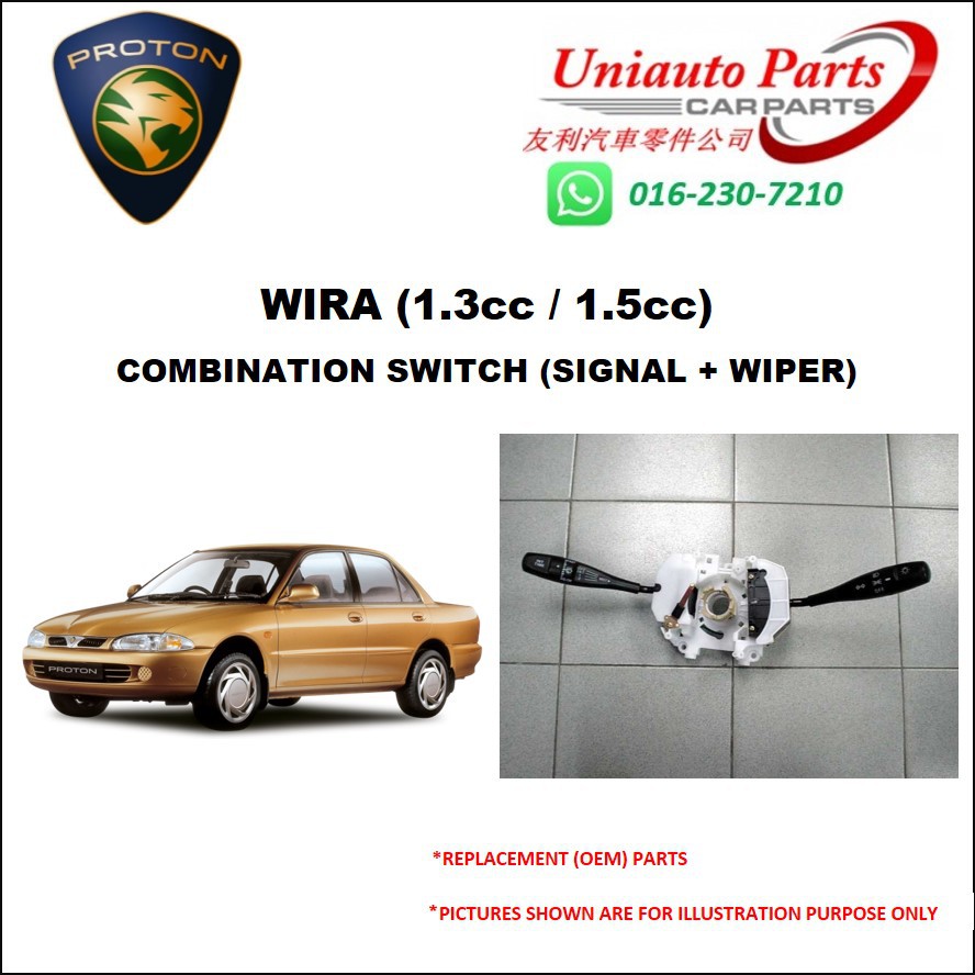 PROTON WIRA COMBINATION SWITCH (SIGNAL + WIPER) | Shopee Malaysia