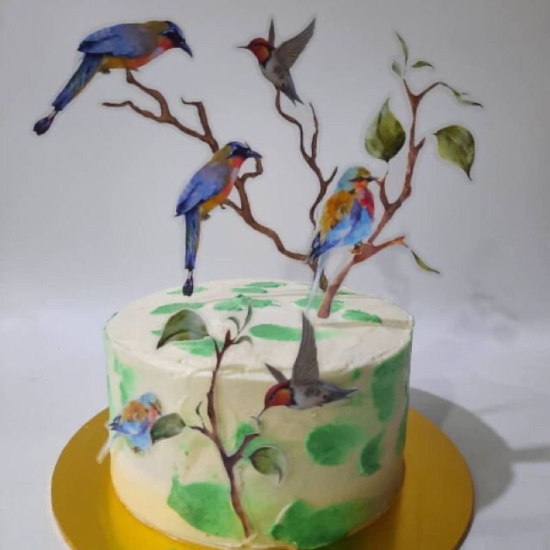 Bird of paradise cake topper | Shopee Malaysia