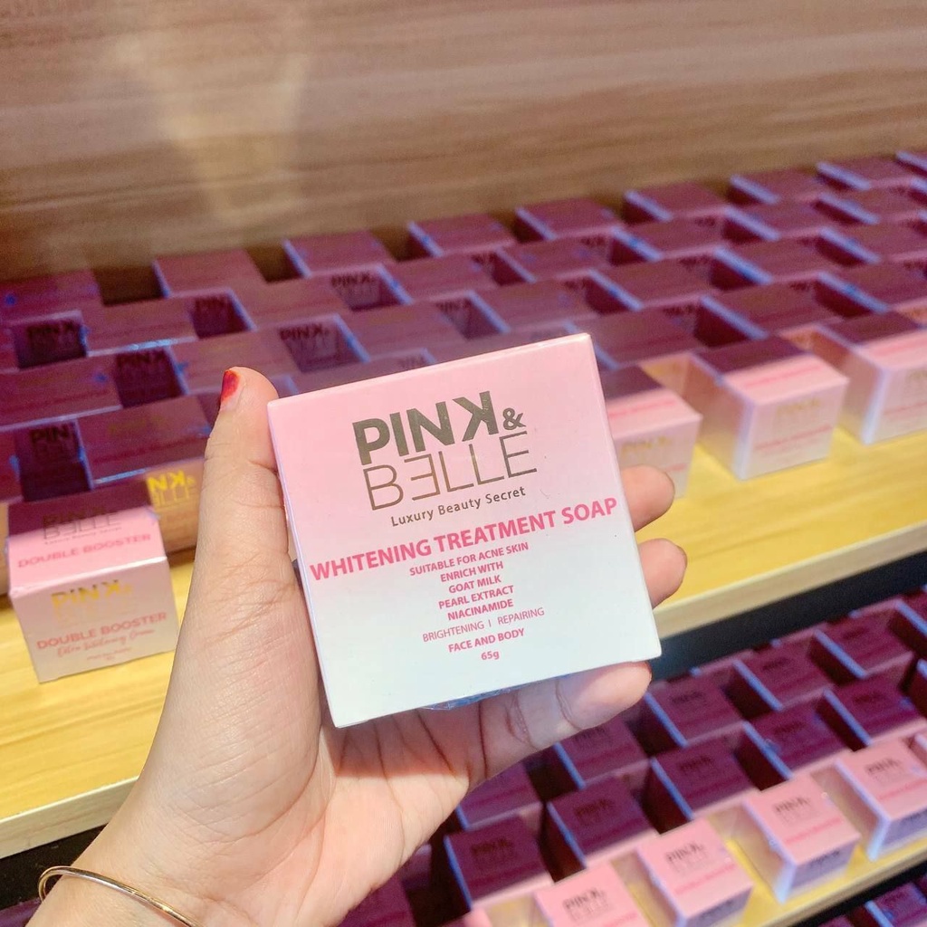 MSV PINK & BELLE Whitening Treatment Soap (65g) | Shopee Malaysia