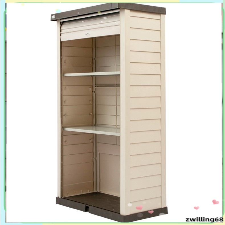 Balcony storage cabinet outdoor storage cabinet gardening tool cabinet ...