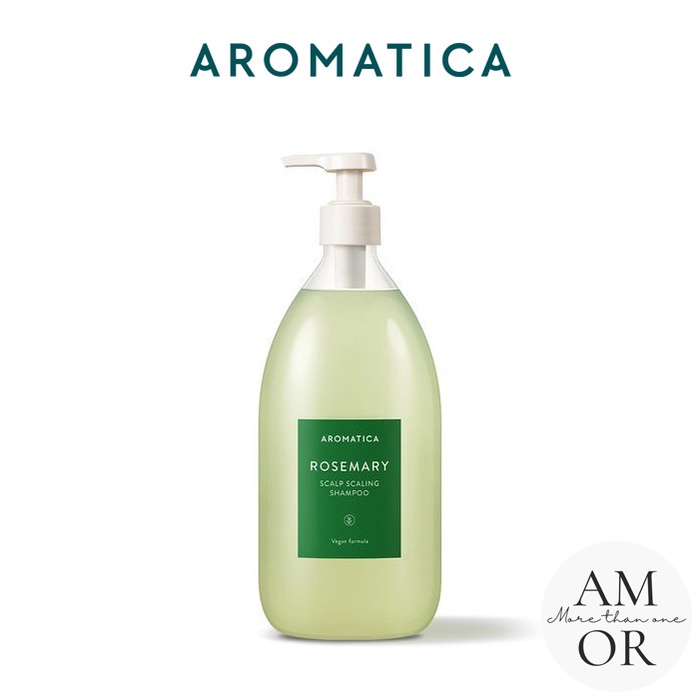 [Aromatica] Rosemary Scalp Scaling Shampoo 1L | Shopee Malaysia