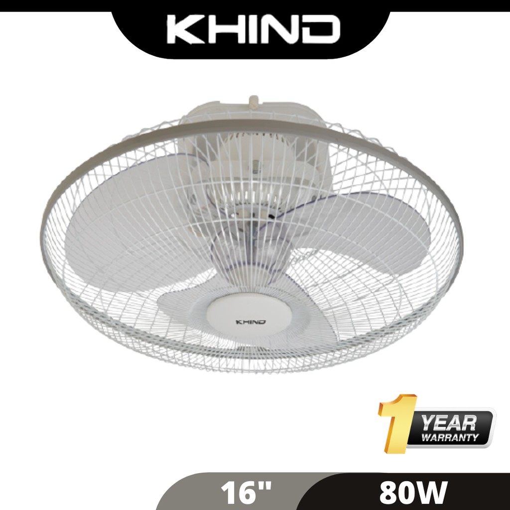 KHIND 18" inch Auto Fan AF1801/ Kipas Ceiling 360 pusing | Shopee Malaysia