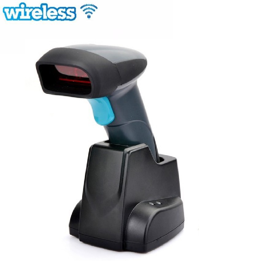 Wireless Laser Barcode Scanner MP6100DW with Charging Base Docking ...