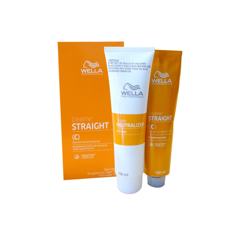 Wella Straight Hair Straightening Cream (100ml + 100ml) | Shopee Malaysia