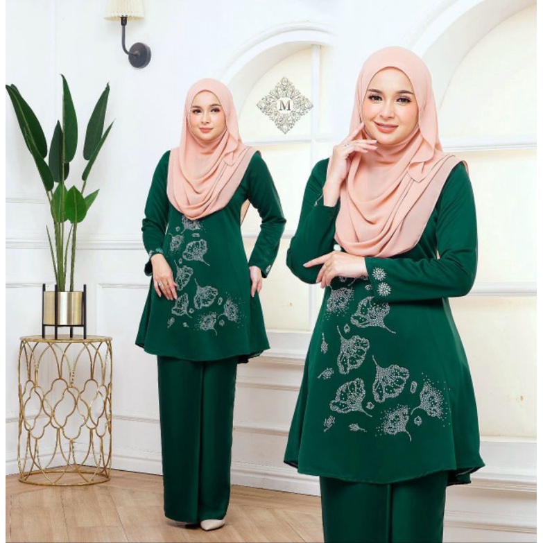 BAJU KURUNG MODEN RIAU BAJU RAYA 2023 MANIK MARQEESA MNC PLUS SIZE ...