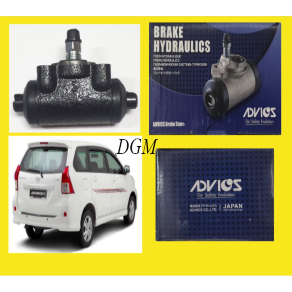 ADVICS JAPAN Avanza 1.5 F651 F652 2012-2015y Rear Brake Pump 1Pc ...