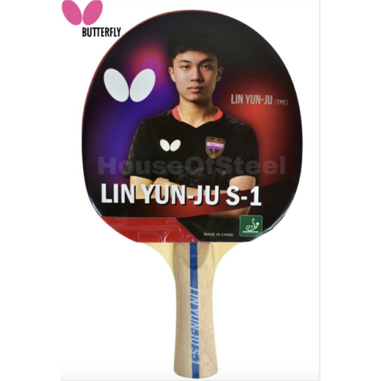 [100% Original] Butterfly Lin Yun-Ju S1 Table Tennis Bat (Japan Brand ...