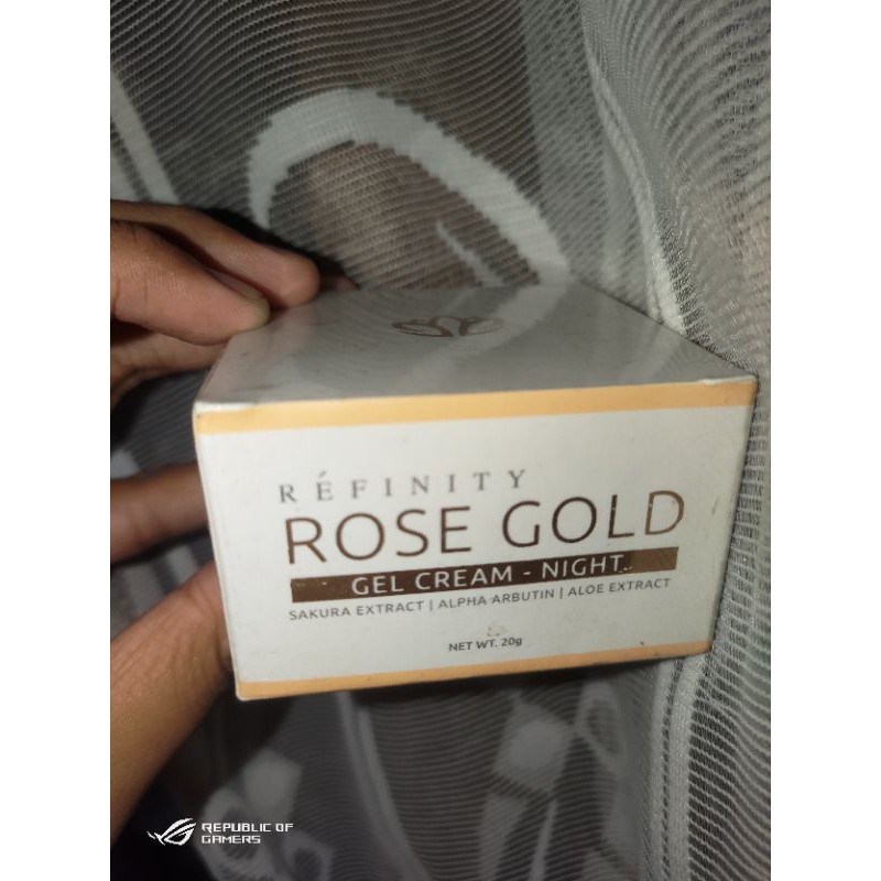 Refinity Rose Gold (Gel Cream - Night) | Shopee Malaysia