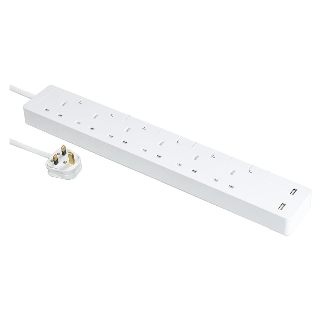 Schneider Electric AvatarOn 6G Extension Trailing Socket with Switch ...