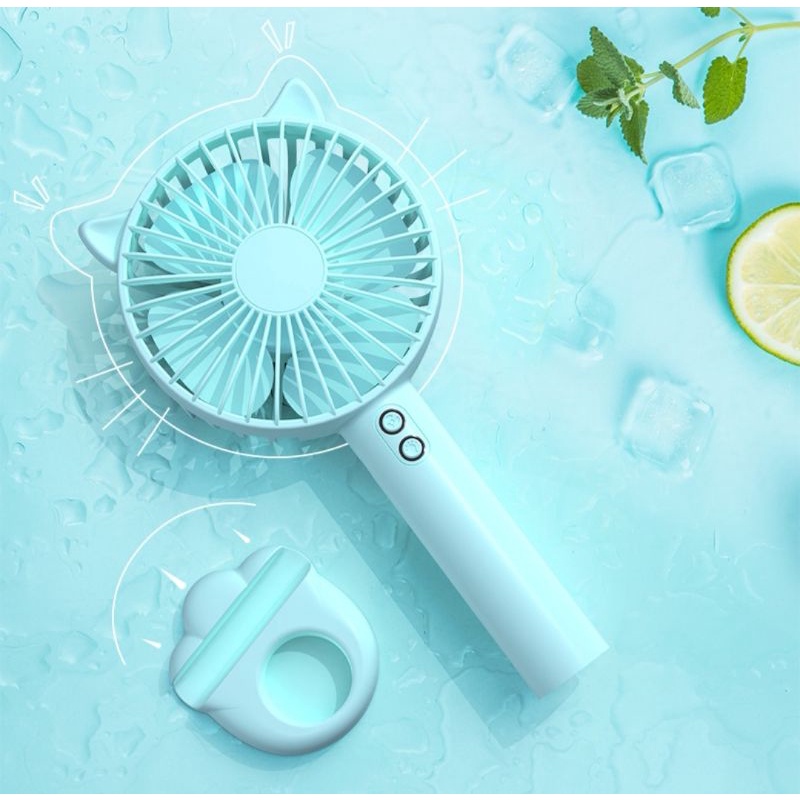 Rechargeable 3 Speed Handheld Fan Compact Fan USB Fan Portable Fan ...