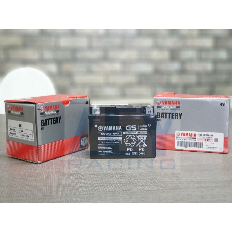 Battery Bateri YTZ4V GZ4V Y15 R15 LC135 Fz150 Lagenda Ego Solariz ...