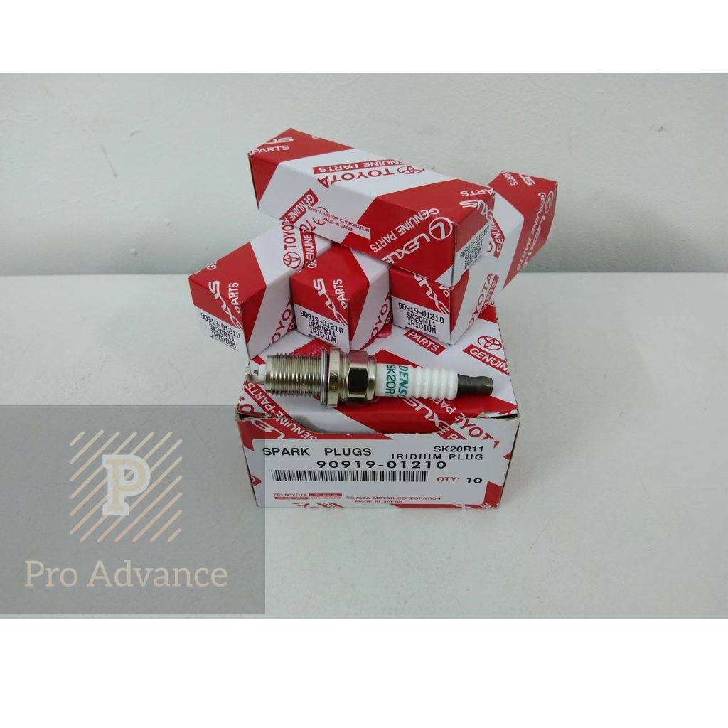 TOYOTA IRIDIUM Spark Plug 90919-01210 Toyota Estima, Camry, Harrier, Altis, Alphard, Lexus ...
