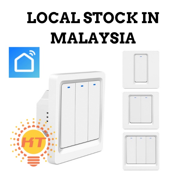 Smart Life Mechanical Wifi Smart Switch (2 in 1 - No neutral and With ...