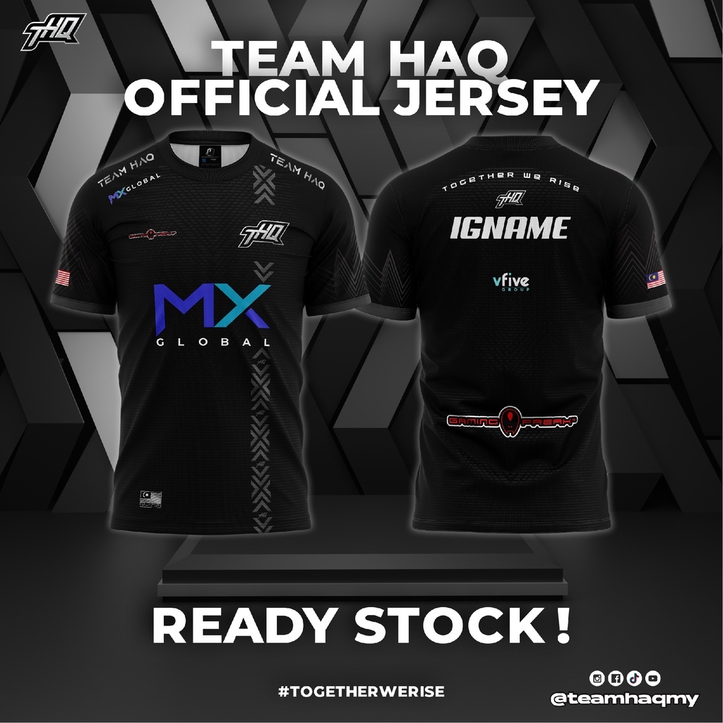 TEAM HAQ OFFICIAL JERSEY | Shopee Malaysia