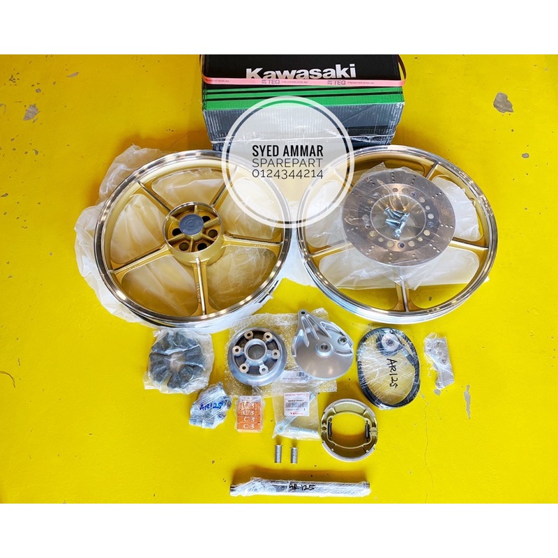 RIM KAWASAKI AR125 YTEQ | Shopee Malaysia