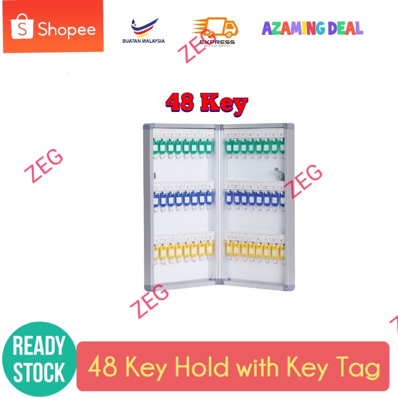 Key Cabinet Aluminium Include Key Tag Full set All Sizes | Shopee Malaysia