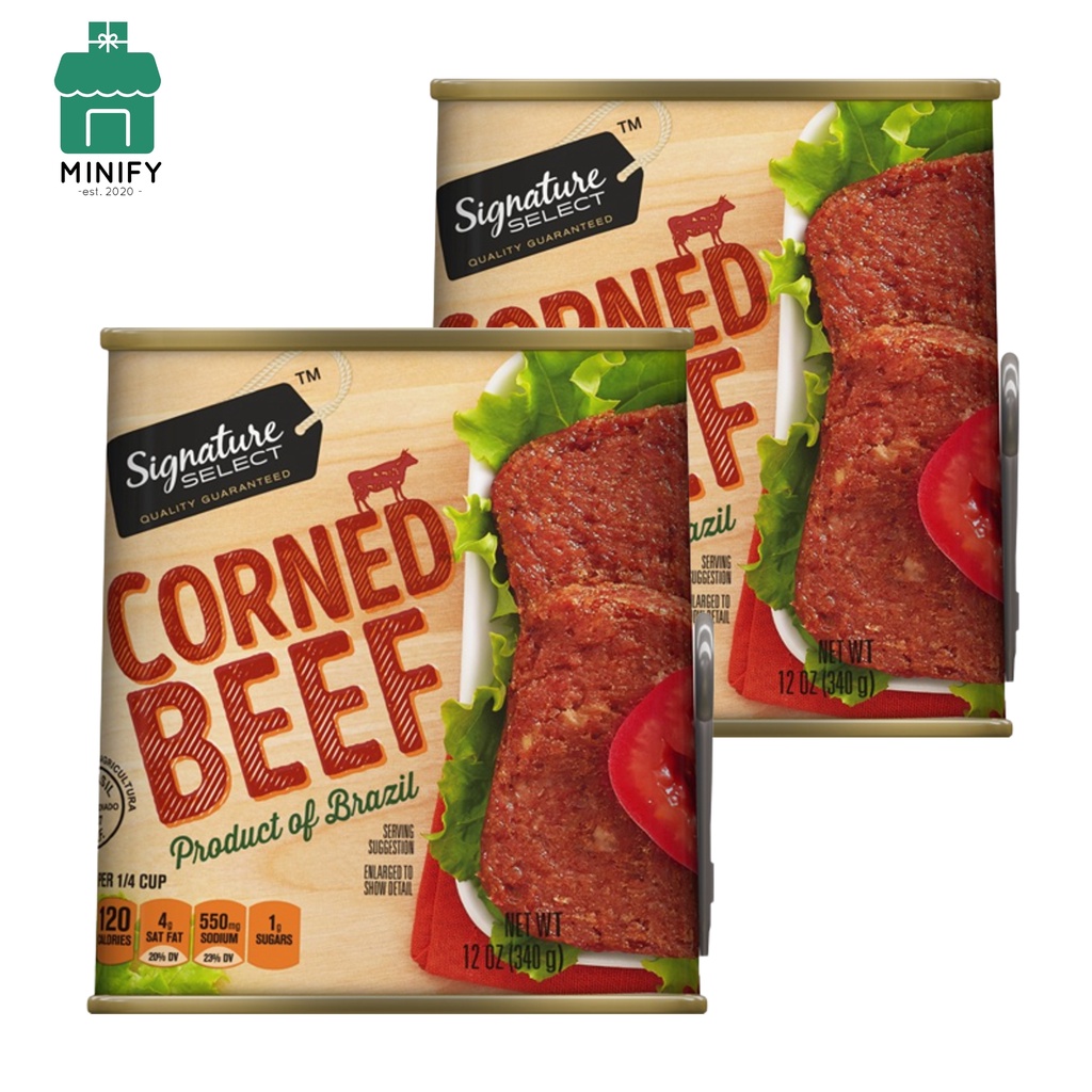 HEREFORD/PUREFOODS Corned Beef 340g [ IMPORTED CORNEDBEEF ] | Shopee ...