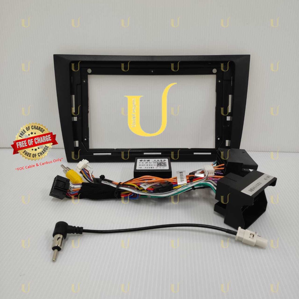 Volkswagen GTI GOLF MK6 2009-2012 Android 9" Casing FOC Cable | Shopee ...