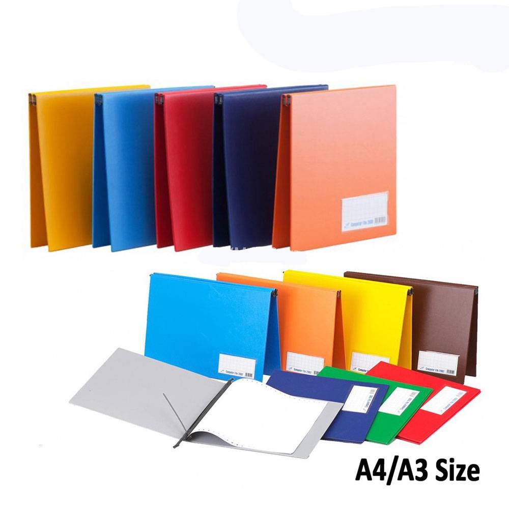 [Office Matters] Computer File A4 (2800) / A3 (2802) Random Colour ...