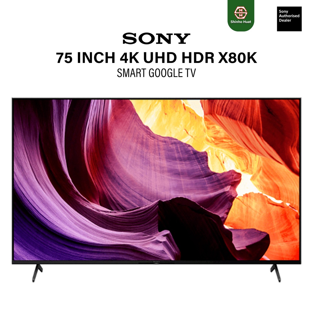 Sony KD-75X80K 75 Inch 4K UHD Google TV KD75X80K Smart TV Android TV ...