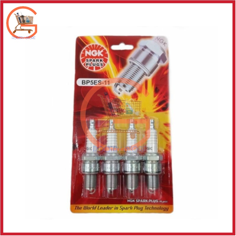 BP5ES / BP5ES-11 NGK Spark Plug Proton Saga 8v 12v Iswara Wira Inj Vdo ...